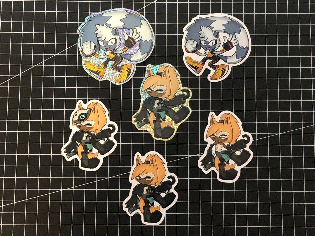 Tangle & Whisper 2021 Glitter Vinyl Stickers - Etsy