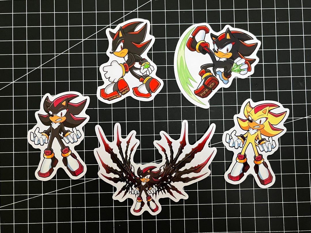 Shadow Fearless Super Doom Wings Stickers - Etsy