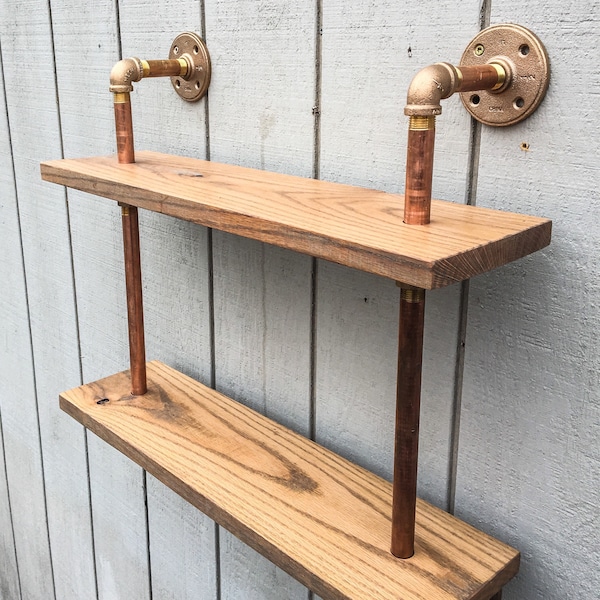 Copper Pipe Shelf - Etsy