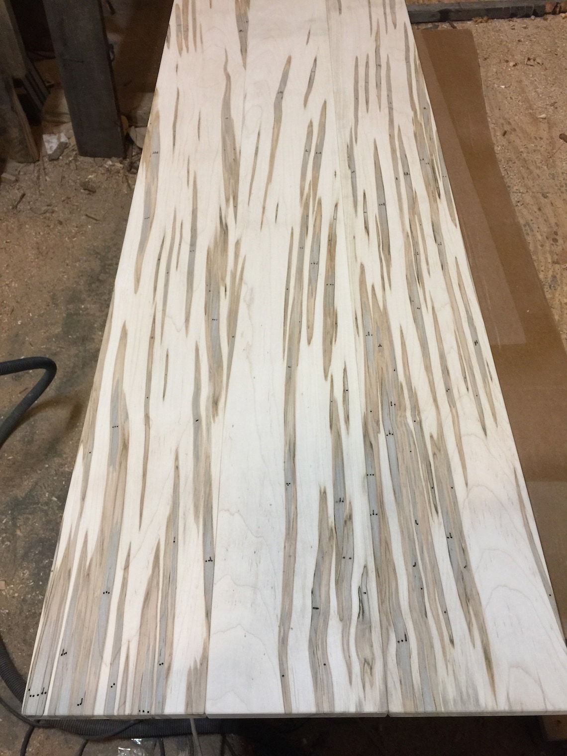 Reclaimed Maple Slab Countertop Ambrosia Maple Tabletop - Etsy