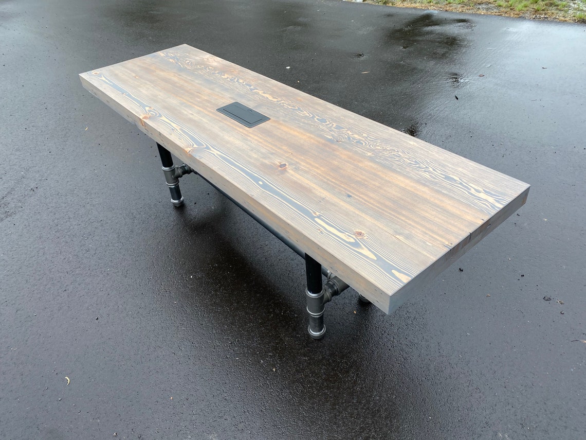 Reclaimed Wood Kitchen Island Table High Top Communal Table | Etsy