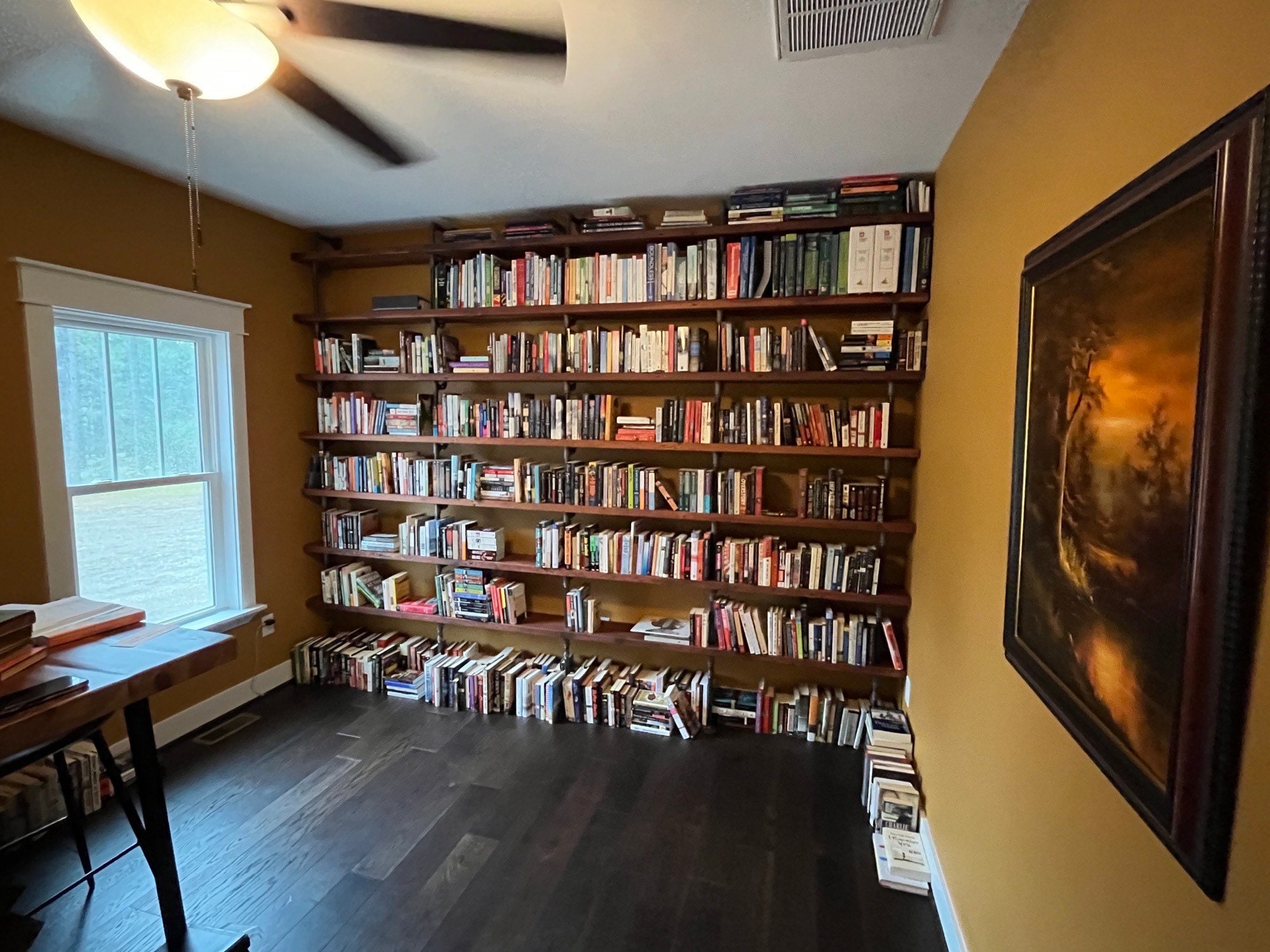 Custom Pipe Bookshelf Floor to Ceiling TV Shelf Custom Pantry Shelf Walk in Closet Etsy UK