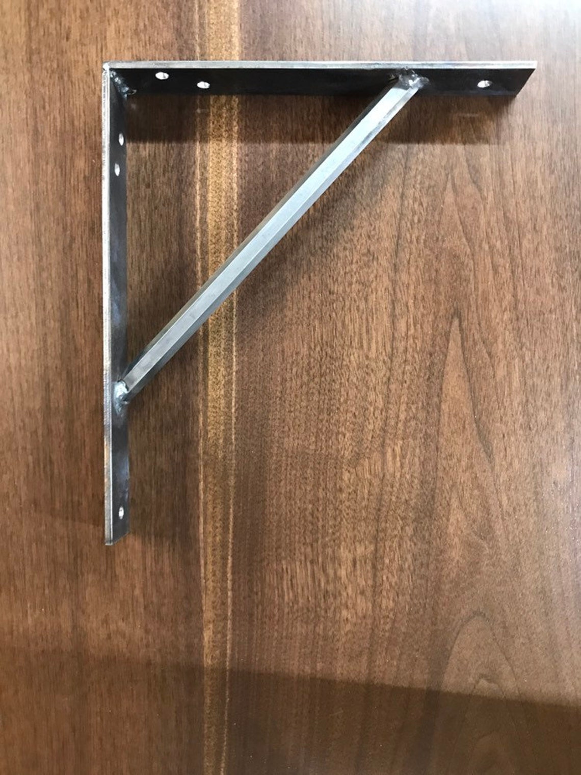 Floating Bookshelf Bracket Angle Iron Available as Handmade - Etsy Canada