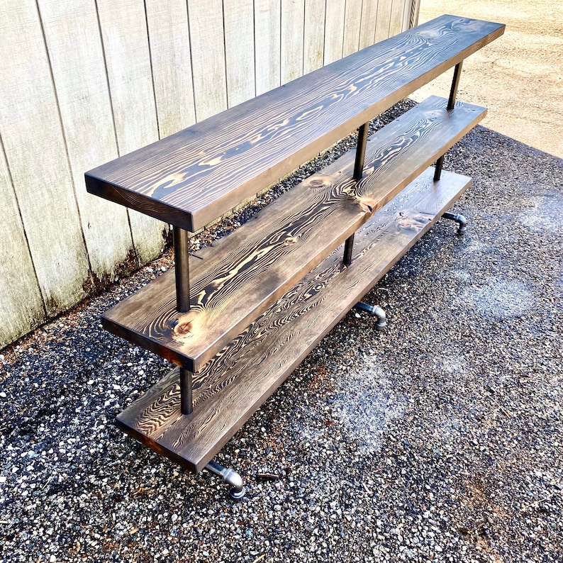 Pipe Cube Bookshelf Industrial Storage Bin Pipe Bookshelf - Etsy