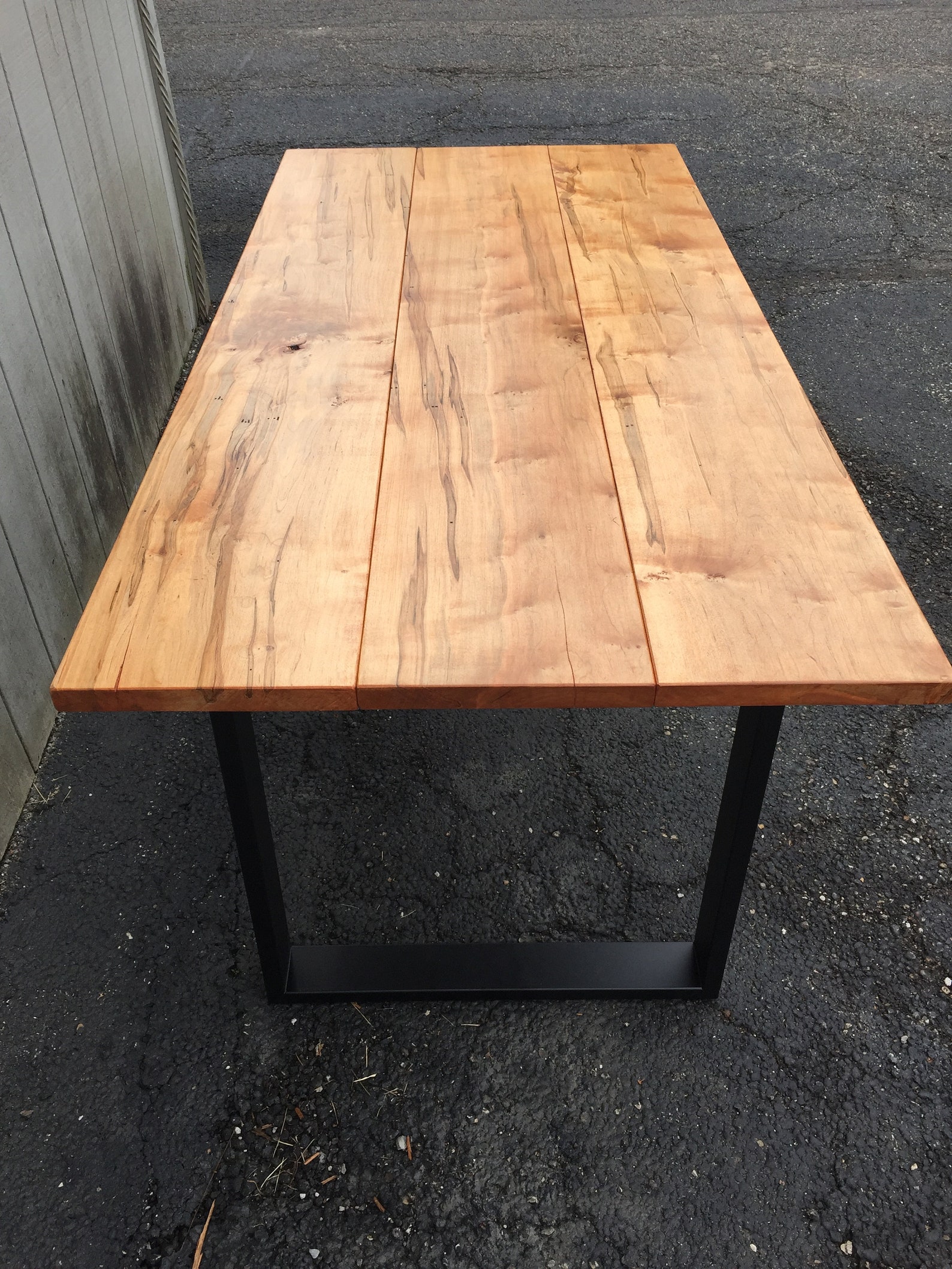Reclaimed Maple Slab Countertop Ambrosia Maple Tabletop - Etsy