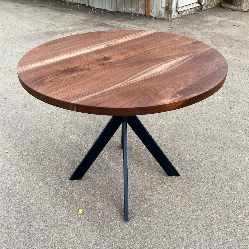 Walnut Table - Etsy