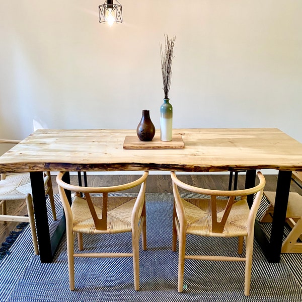 Maple Dining Table - Etsy