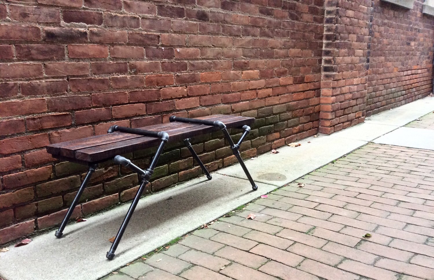 Factory Bench Reclaimed Wood Entry Bench Dining Bench | Etsy
