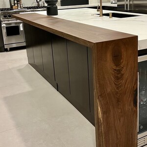 Walnut Countertop Butcher Block Tabletop Reclaimed Walnut Table Bar ...