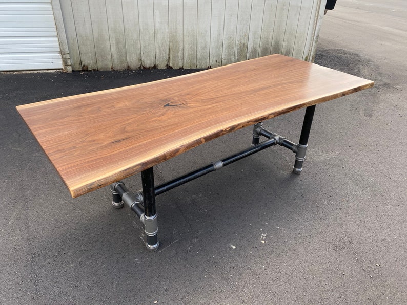 The Foundry Table Reclaimed Bar Table Solid American Black Walnut Bar ...