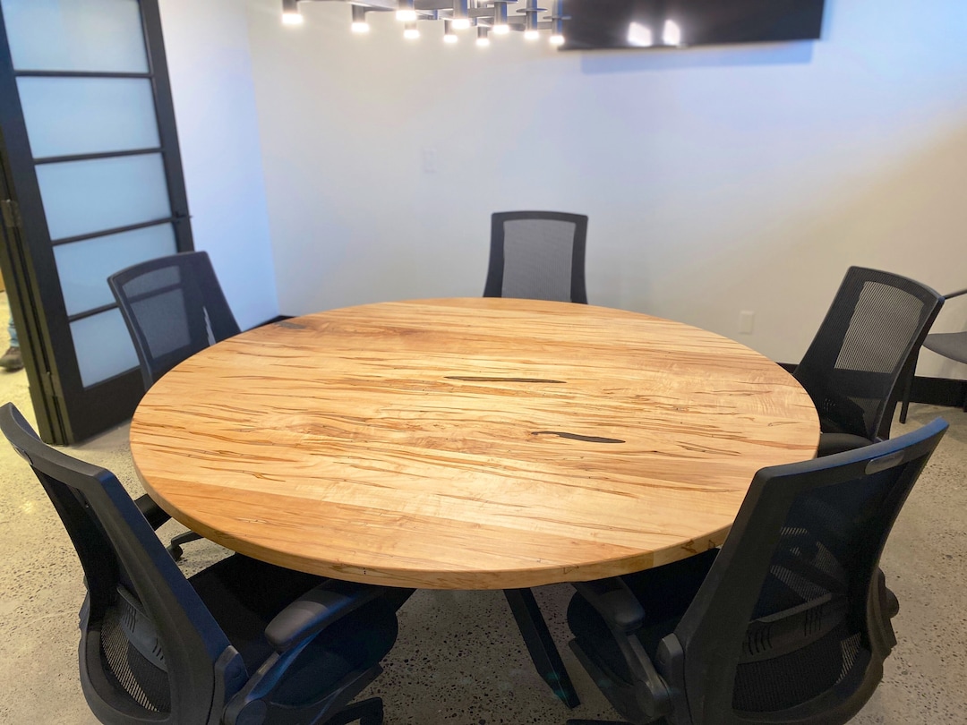 Large Round Table Bistro Table Restaurant Table 60 Round - Etsy