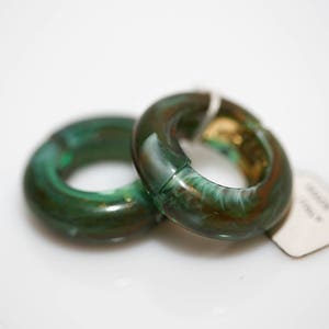 Vintage Italian Hinged Earrings - Etsy