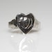 Silver Sweetheart Ring - Etsy