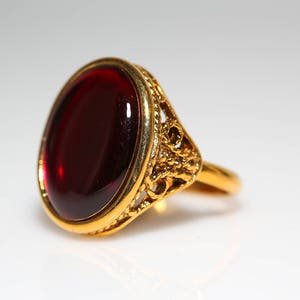 Red and Gold - Etsy