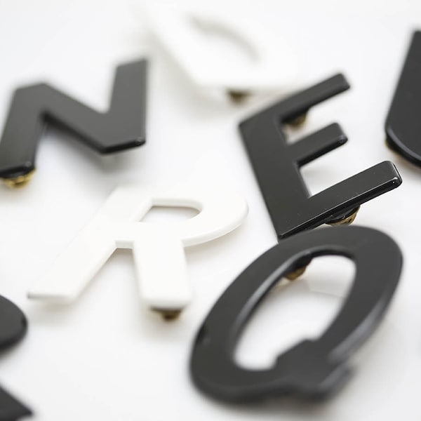 Alphabet Letter Pins - Etsy