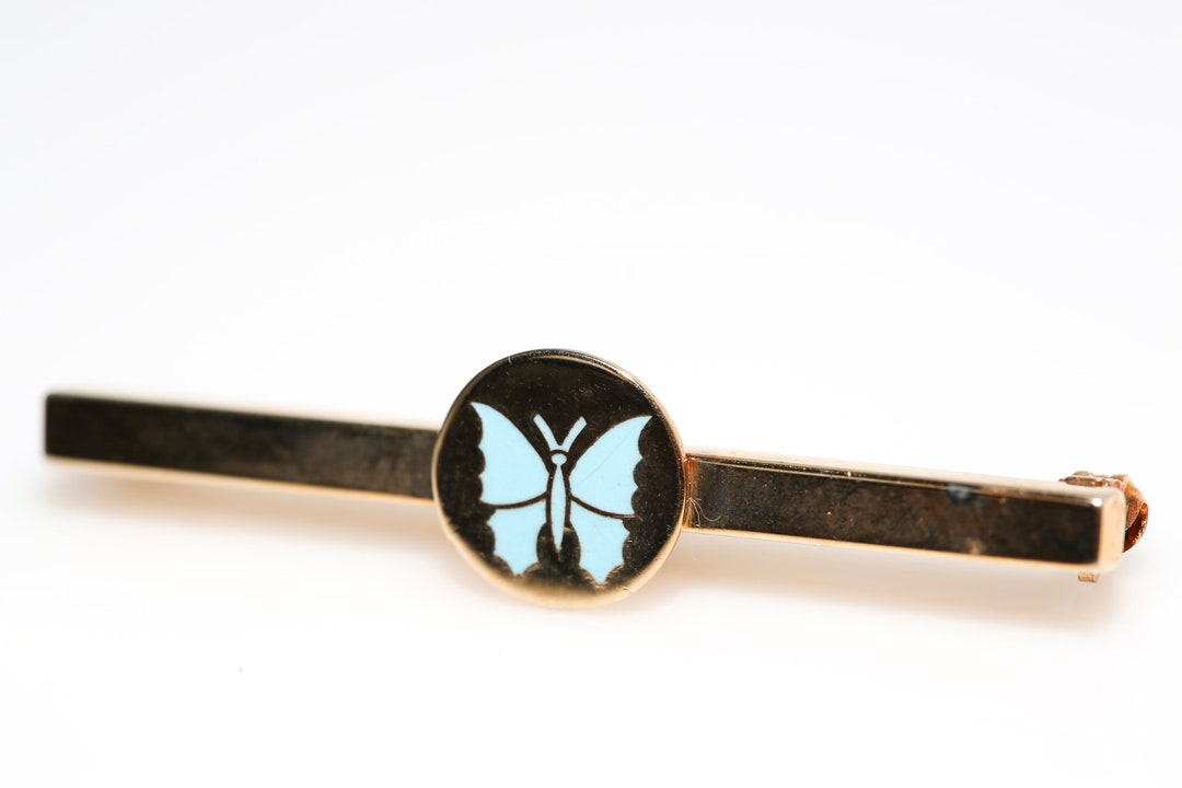 Blue Butterfly Pin - Etsy