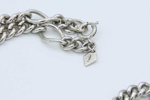 1976 Sarah Coventry DUKE Men's Chain Necklace Choker … - Gem