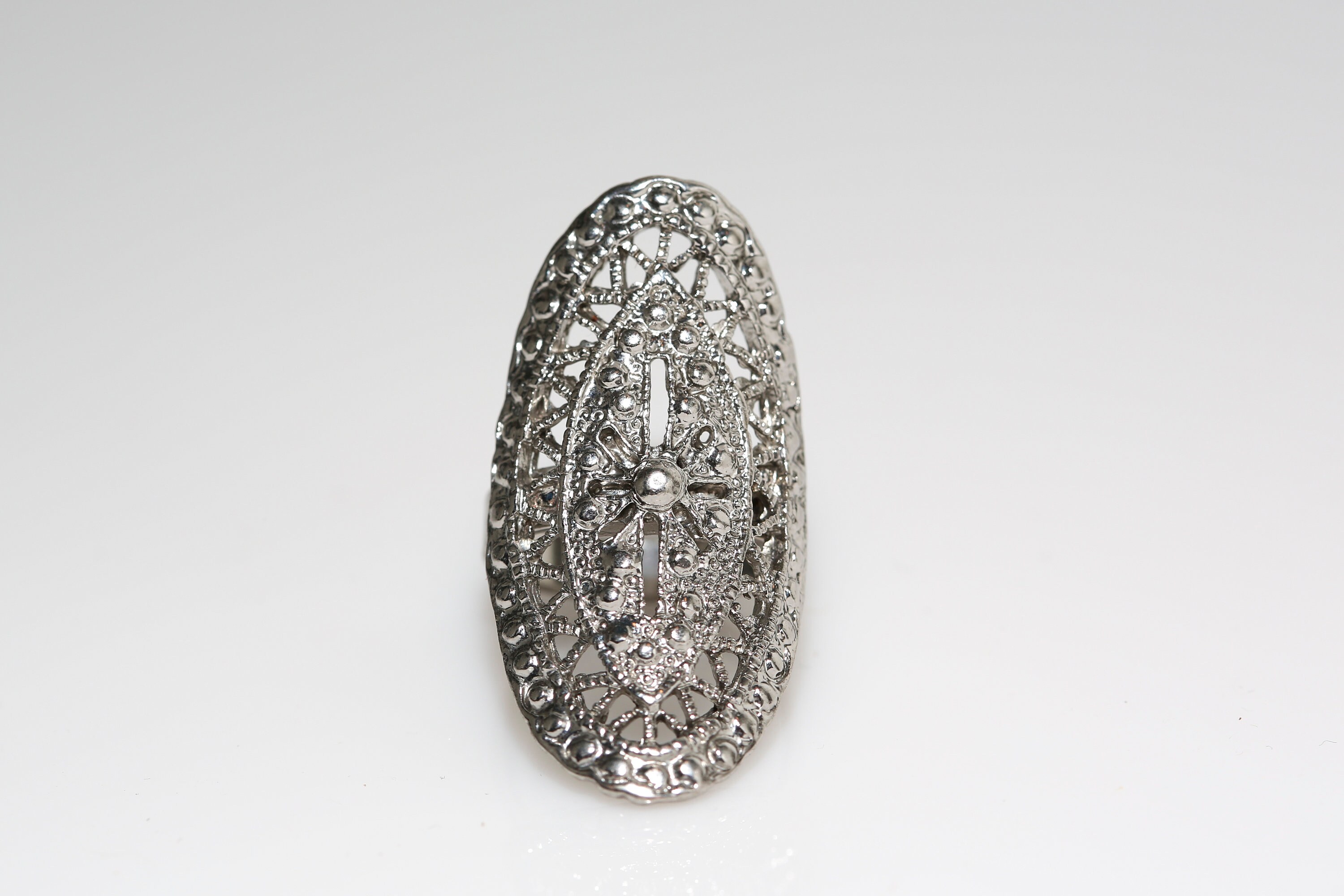 Silver Openwork Ring