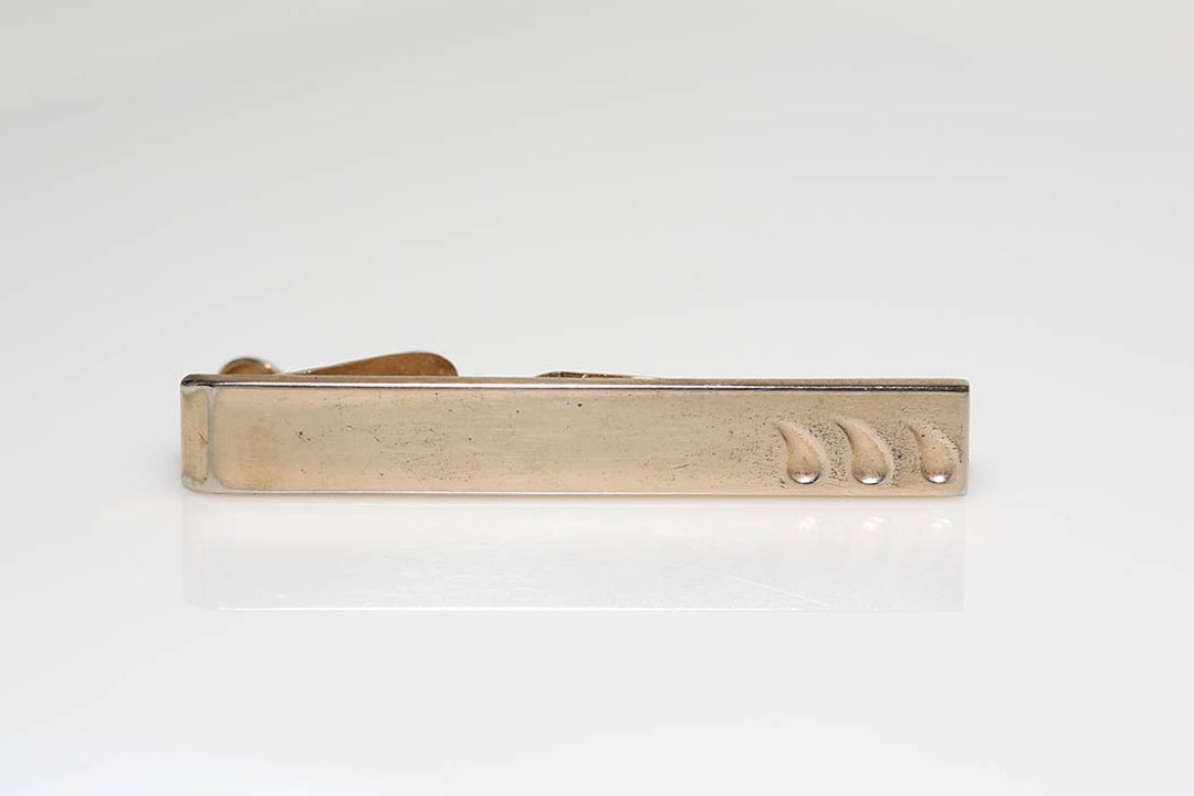 Vintage Gold Tone Swank Tie Clip NOS - Etsy