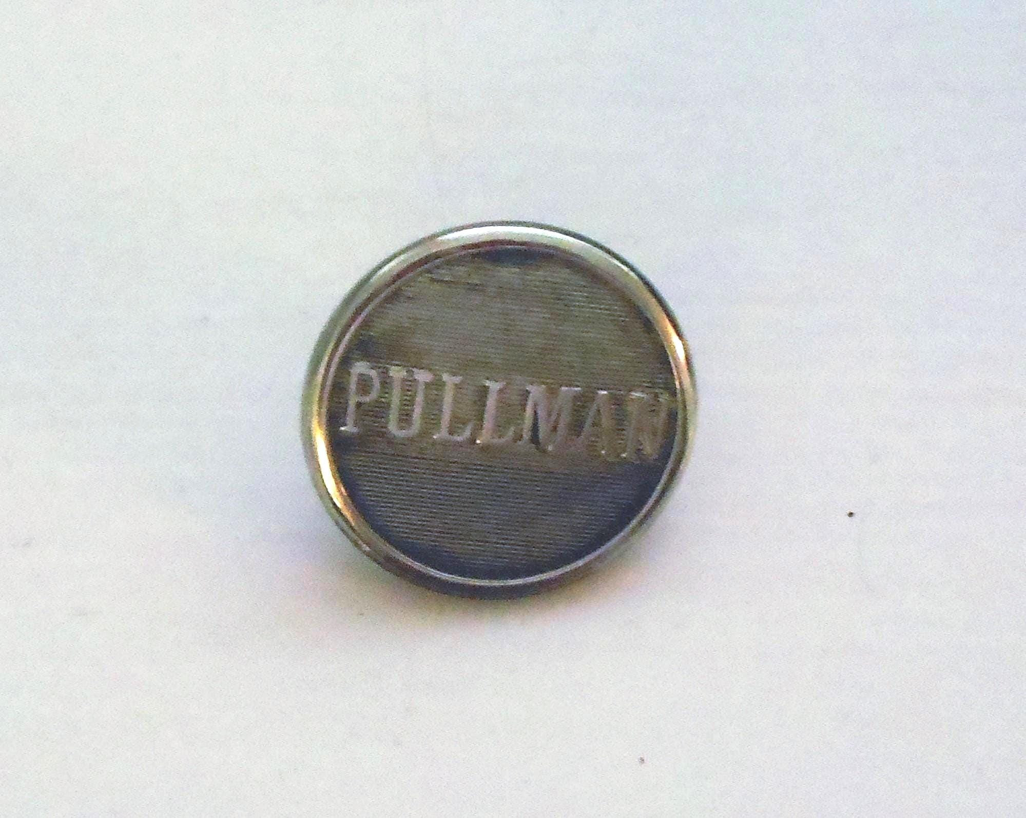 Vintage Pullman Railway Railroad Uniform Coat Button 7/8" by JR Gaunt ...