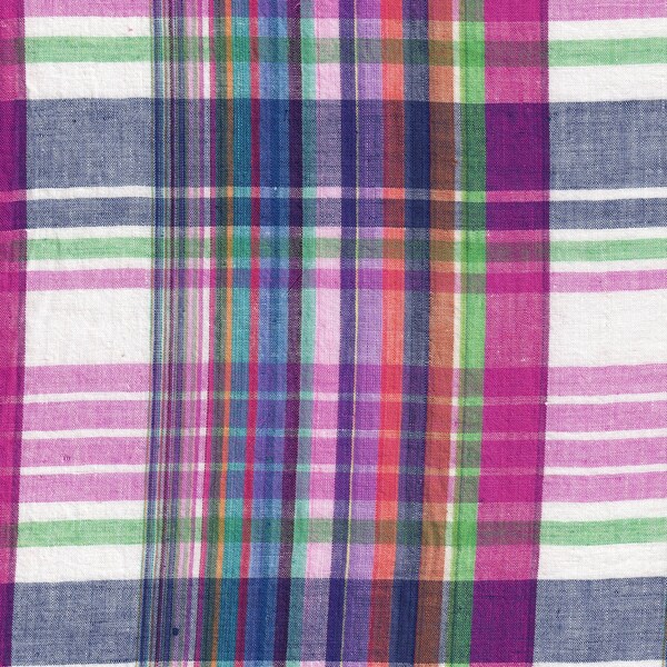 Madras Plaid Fabric - Etsy