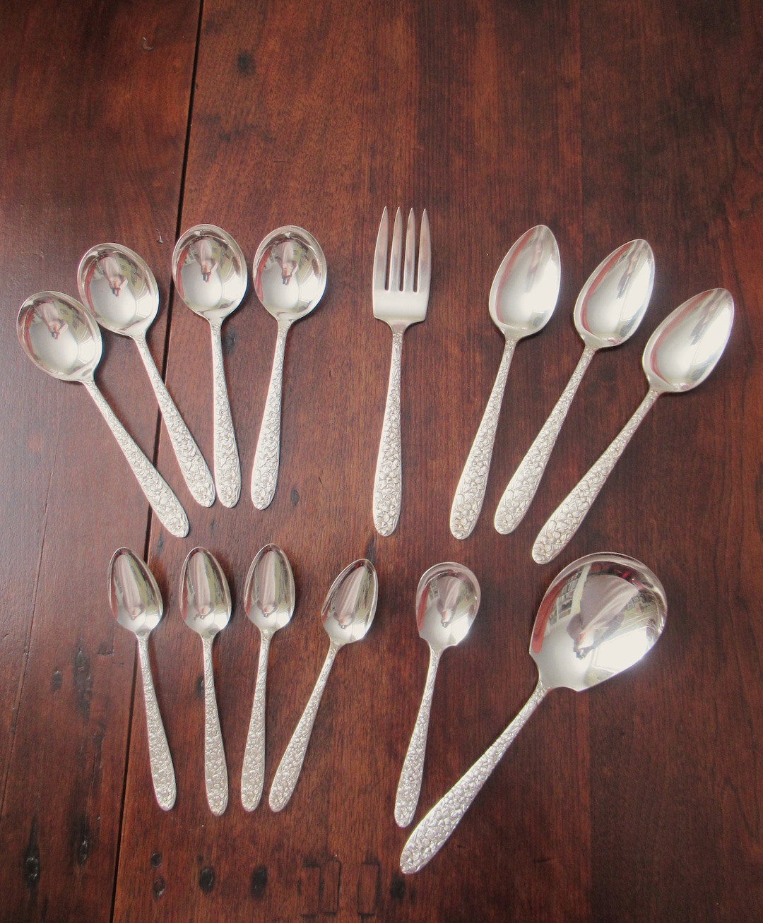 National Silver Company "narcissus" Silverplate Flatware Assorted ...