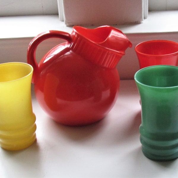 Small Yellow Pitcher - Etsy