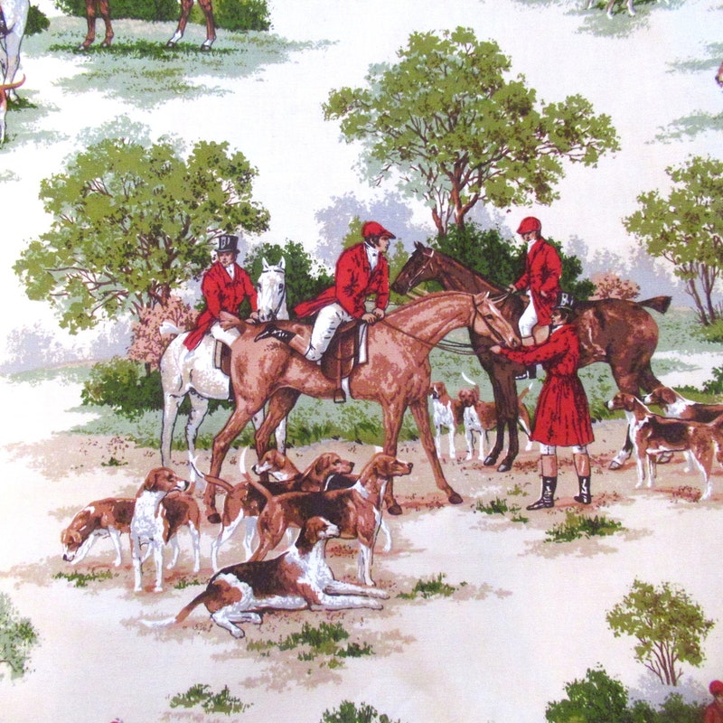 Fox Hunting Wallpaper - Etsy