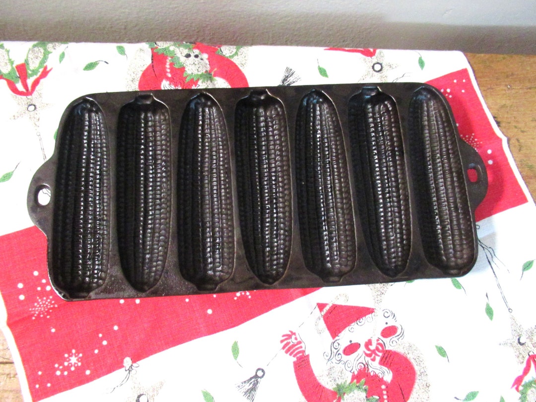 Antique Wagner Ware Sidney-o Junior Krusty Korn Kobs Cast Iron ...