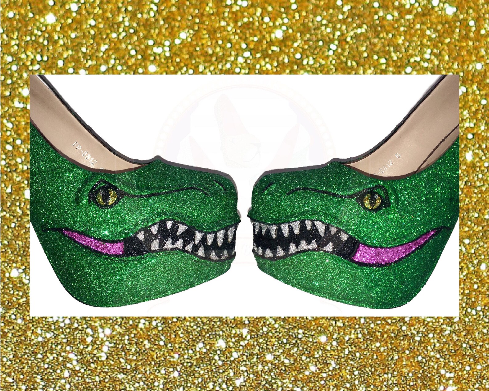 Sculpted Dinosaur Shoes T-rex Platform Heels Dinosaur - Etsy