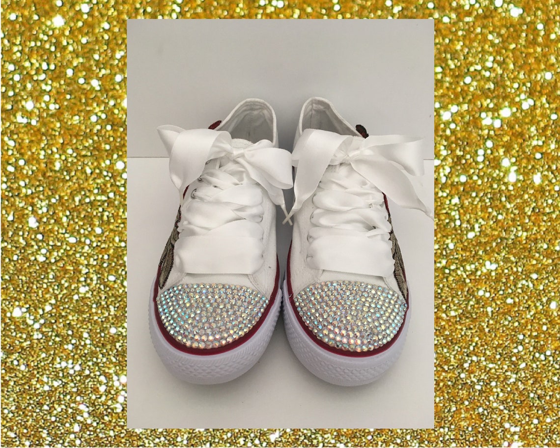 Custom Canvas Shoes, Custom Rose Shoes, Flat Wedding Shoes, Rose Canvas ...