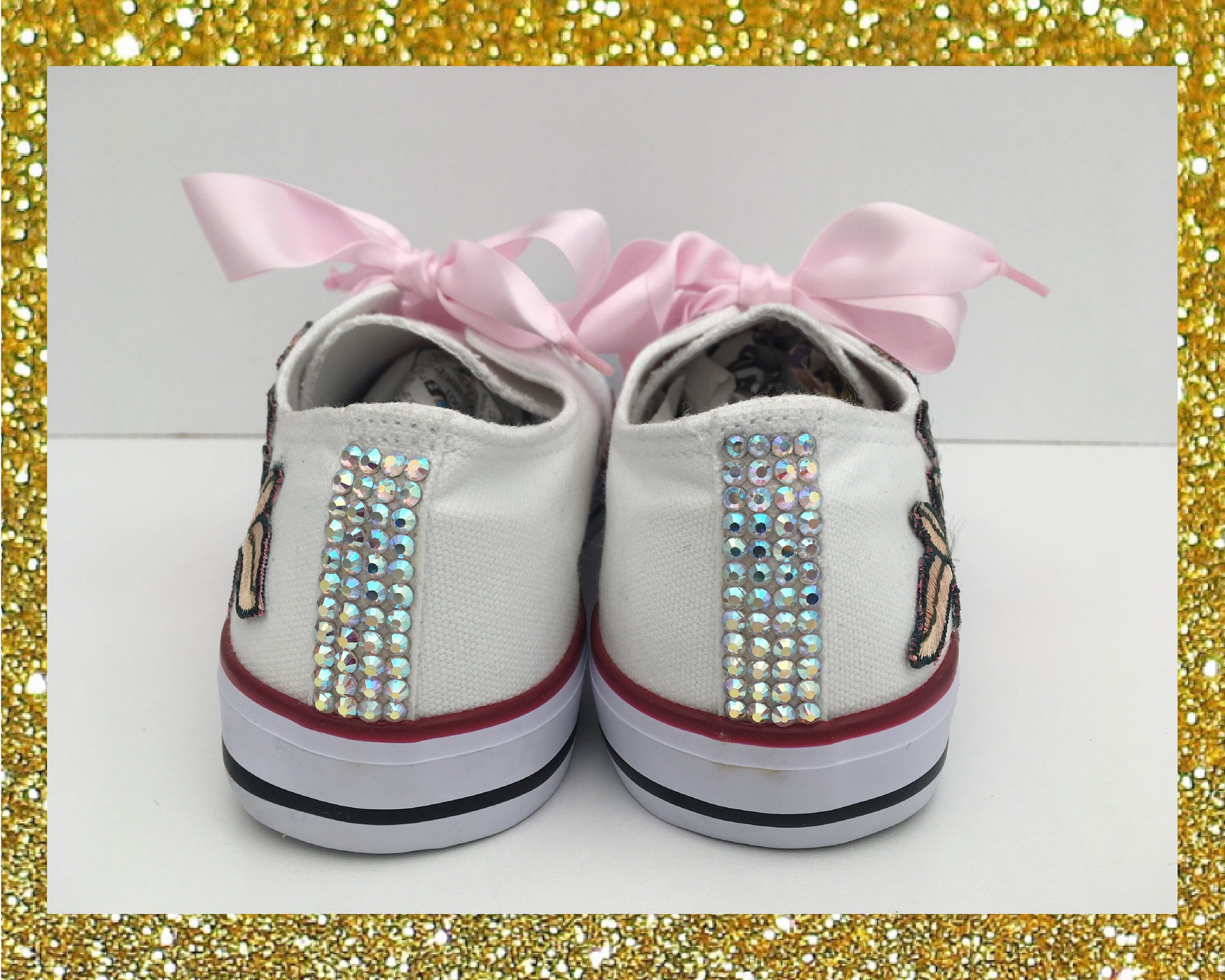 Pink Rose Shoes Custom Rose Shoes Pink Wedding Shoes Rose - Etsy UK