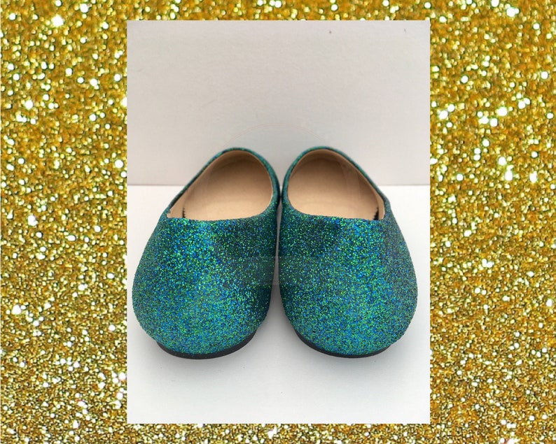 Mermaid Glitter Mix Flats, Custom Glitter Flats, Mermaid Glitter Mix ...