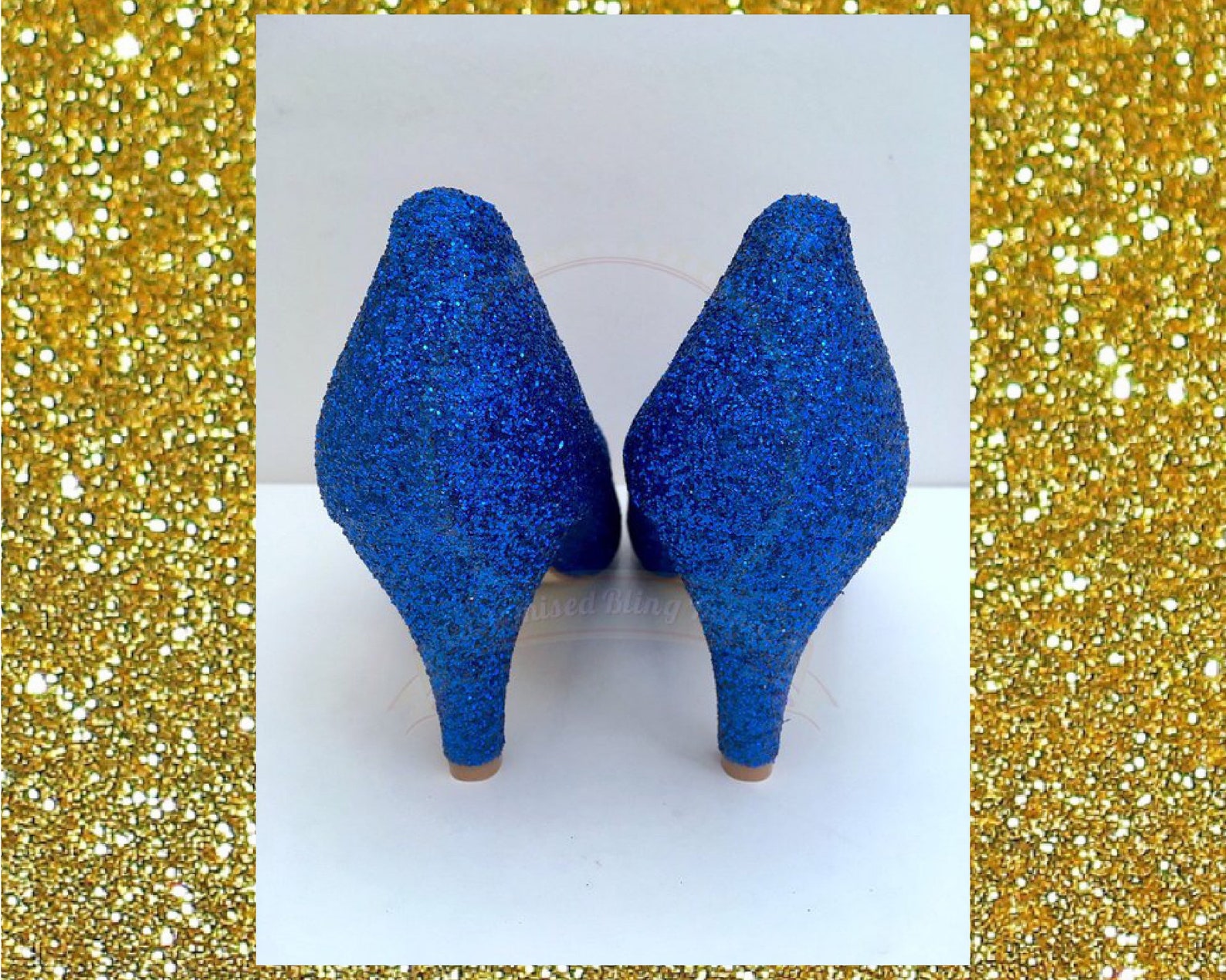 Royal Blue Glitter Heels Glitter Heels Blue Royal Blue - Etsy