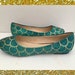 Mermaid Scales Ballerina Flats, Mermaid Glitter Flat Shoes, Flat Bridal ...