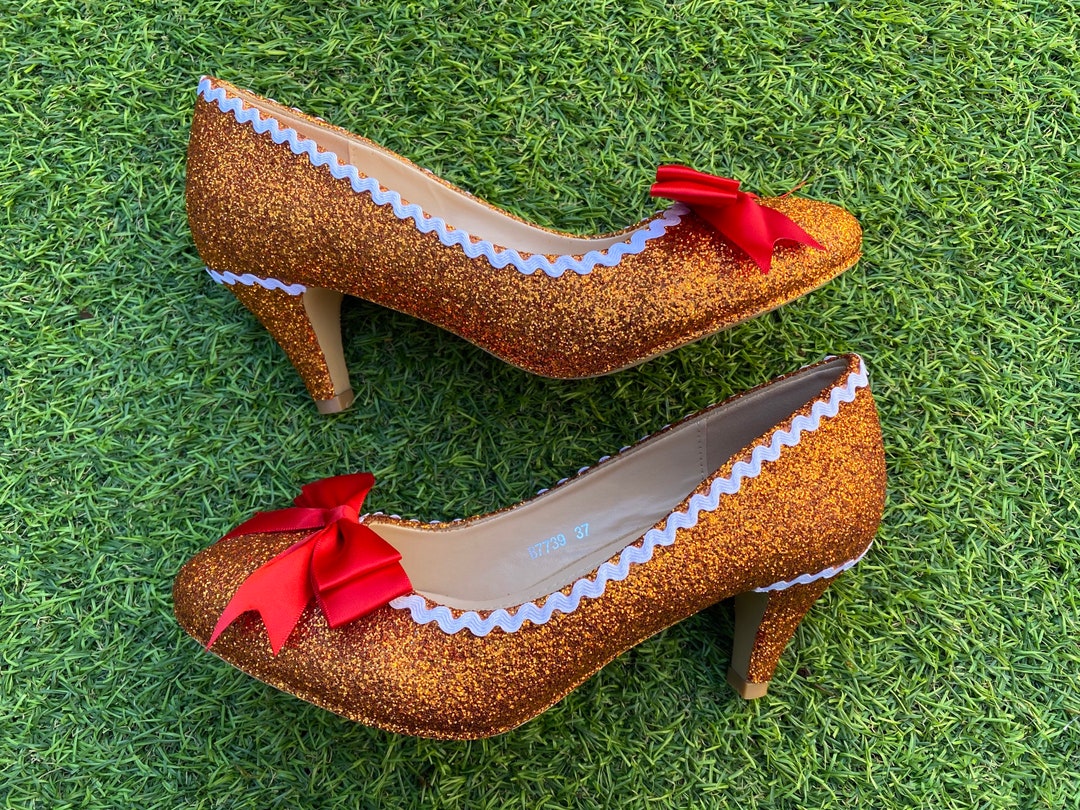 Gingerbread Court Heels, Gingerbread Glitter Heels, Christmas Heels ...