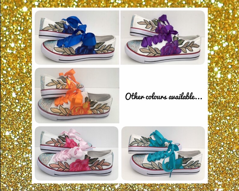 Custom Canvas Shoes, Custom Rose Shoes, Flat Wedding Shoes, Rose Canvas ...