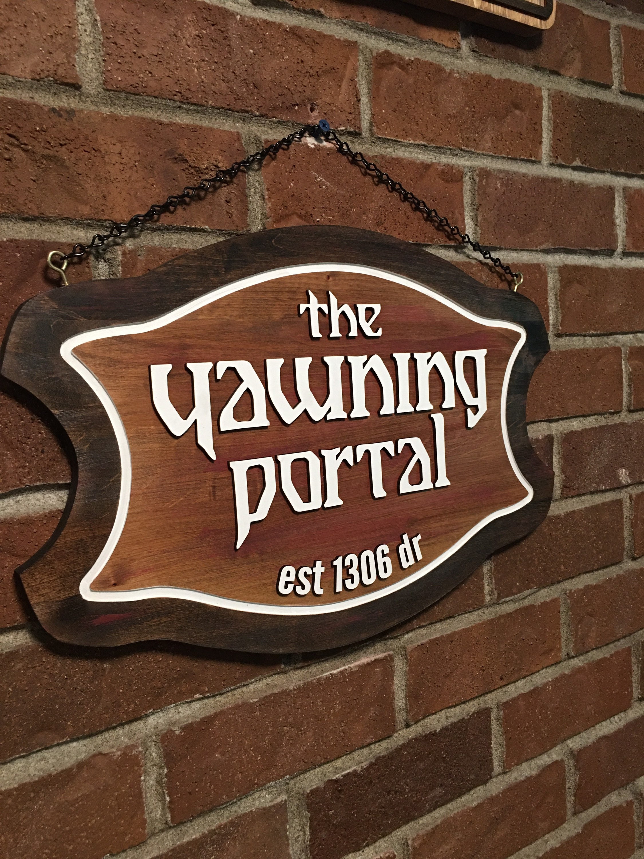 The Yawning Portal Tavern Sign Custom Signs Available | Etsy India