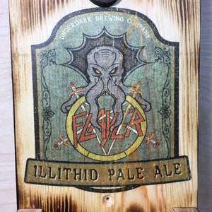 Mind Flayer Slayer Mashup Wall Mounted Bottle Opener - Etsy