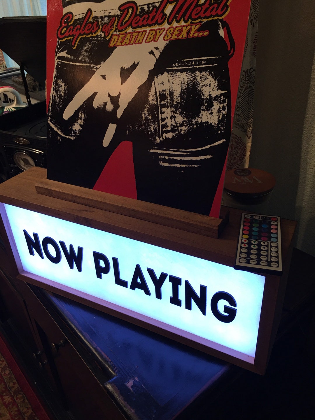 Custom Wood Color-changing Light Box: Design Your Own! - Etsy