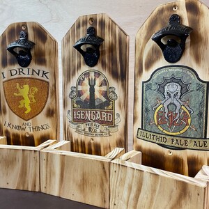 Mind Flayer Slayer Mashup Wall Mounted Bottle Opener - Etsy