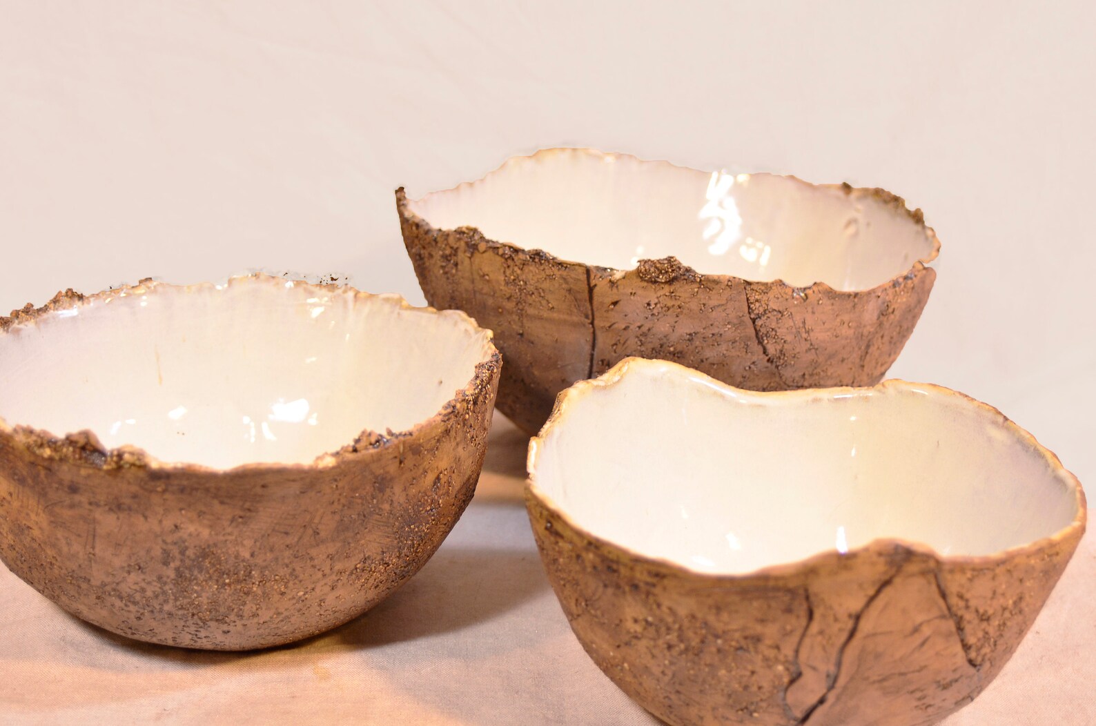 Oyster Round Nesting Bowl Set - Etsy
