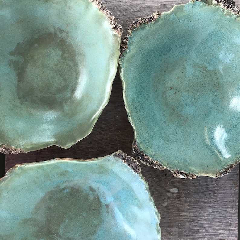 Oyster Entree Server Irregular Shape | Etsy