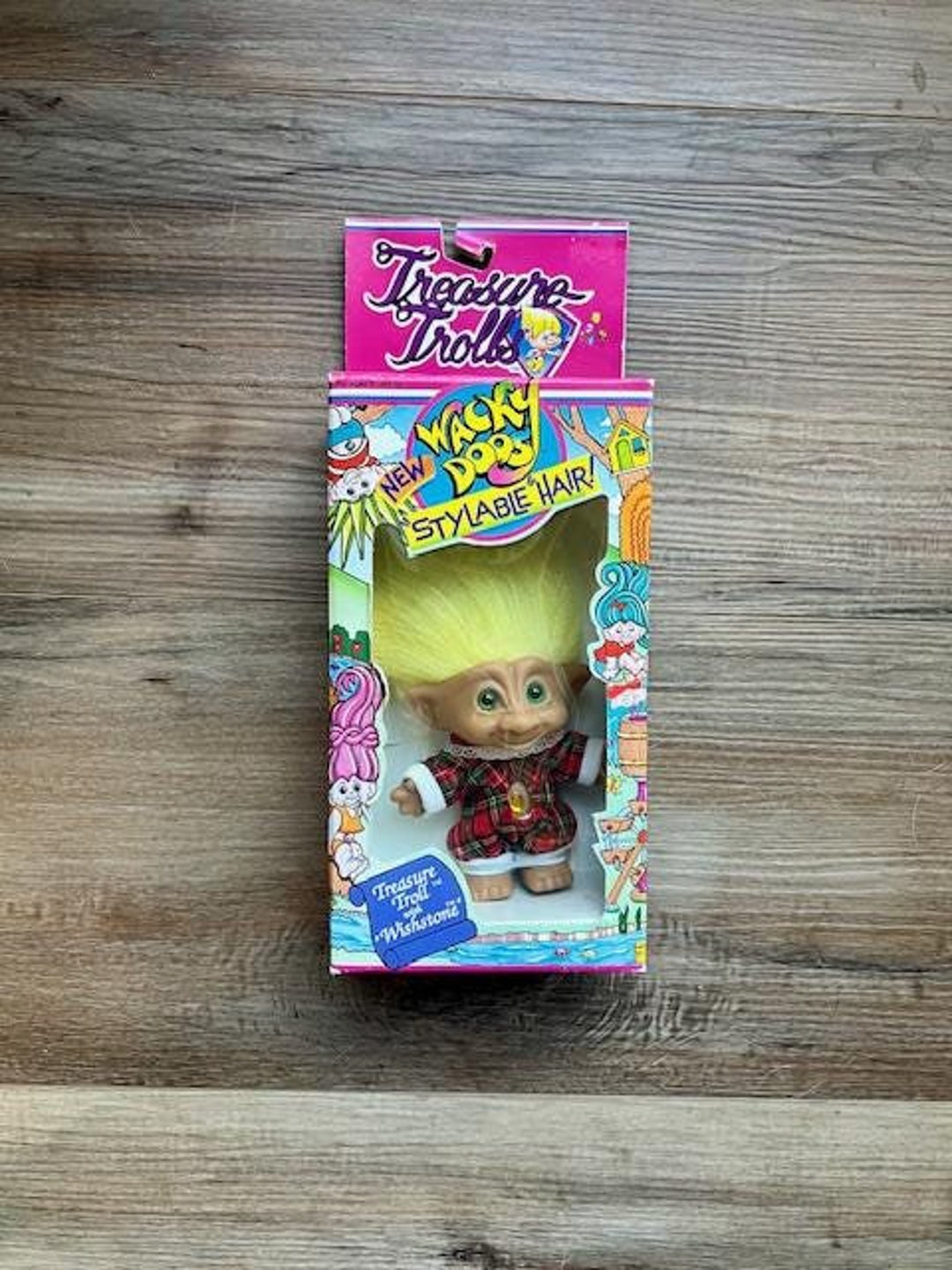 1992 Treasure Troll With Wishstone in Box NRFB - Etsy