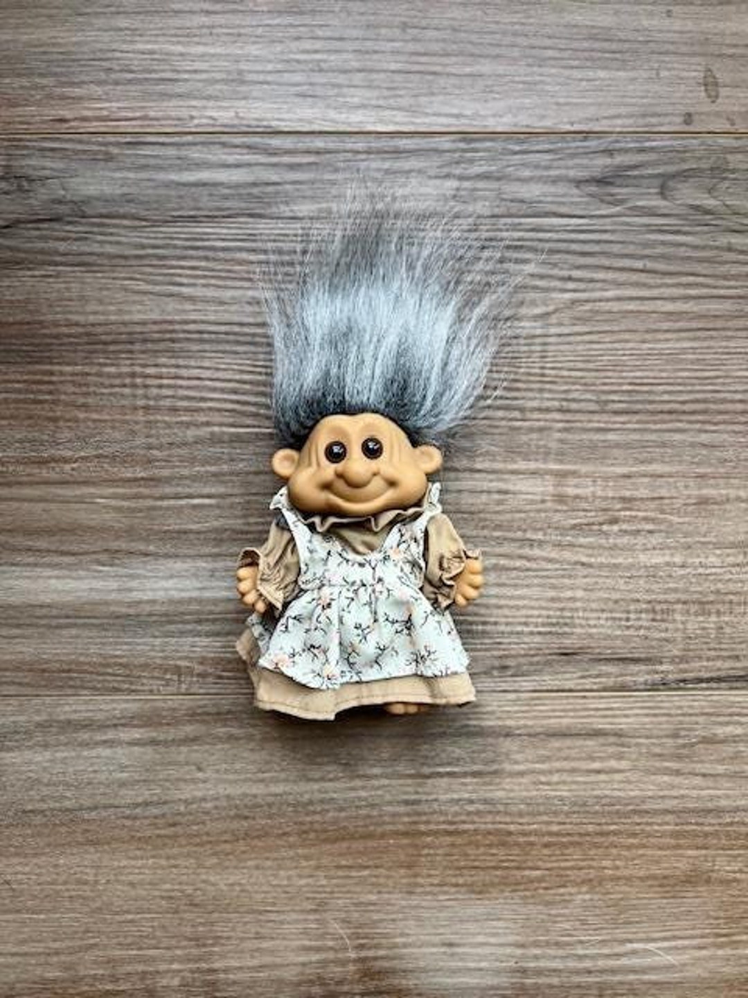 Vintage Old Grandma Troll Doll by Russ Berrie - Etsy