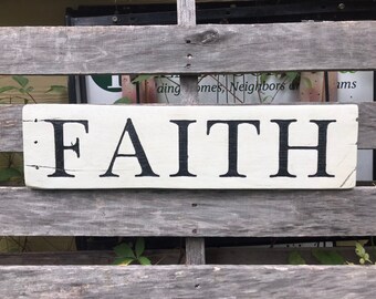Faith Sign | Etsy