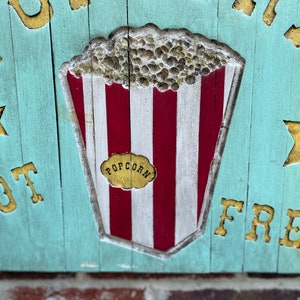 Popcorn Bar Sign - Etsy