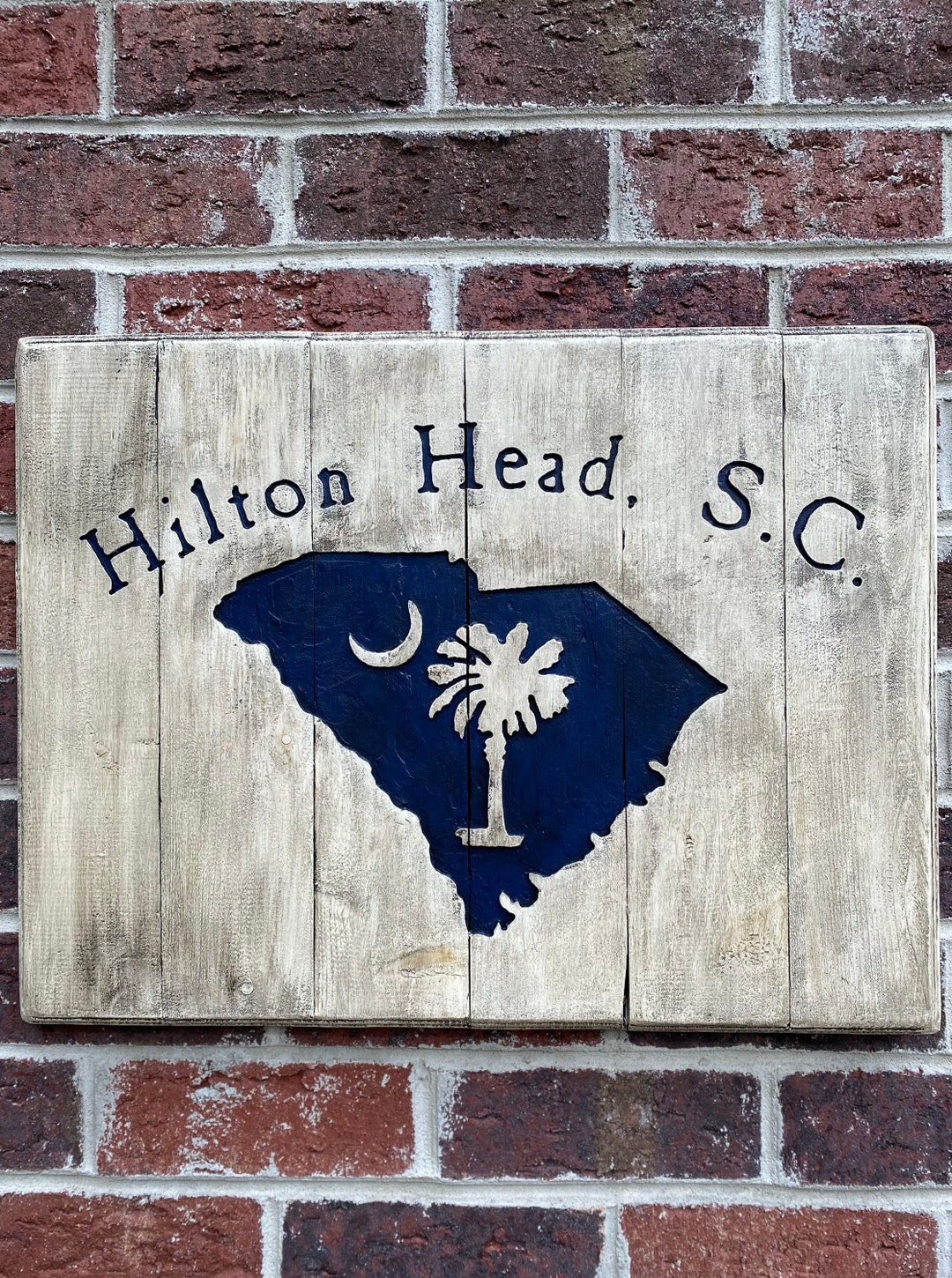 Hilton Head Beach Sign - Etsy