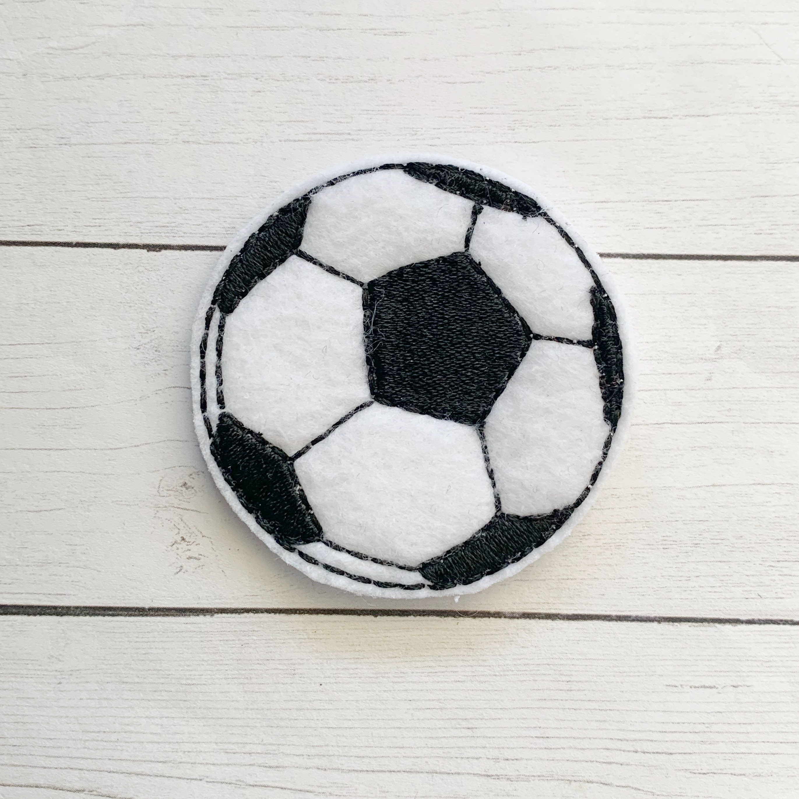 4 Soccer Ball Felties Version 2 Multiple Sizes Available - Etsy