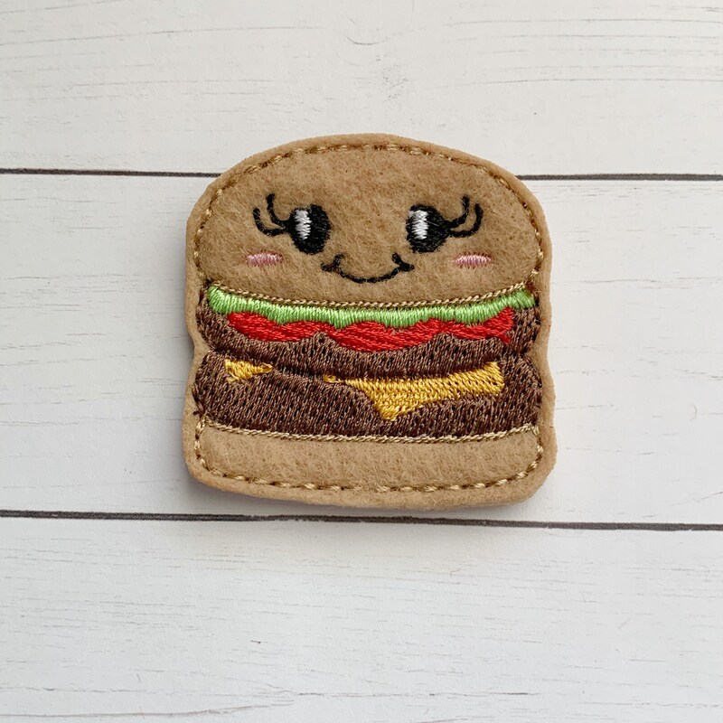 Felt Hamburger - Etsy